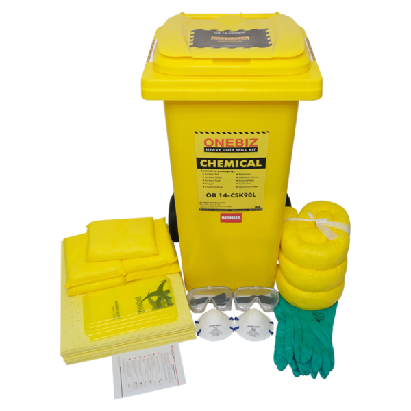 Jual ONEBIZ CHEMICAL SPILL KIT 90 Liter SPILL KIT