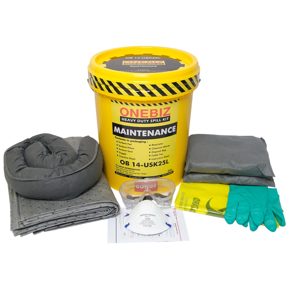 Jual ONEBIZ UNIVERSAL SPILL KIT 25 Liter SPILL KIT