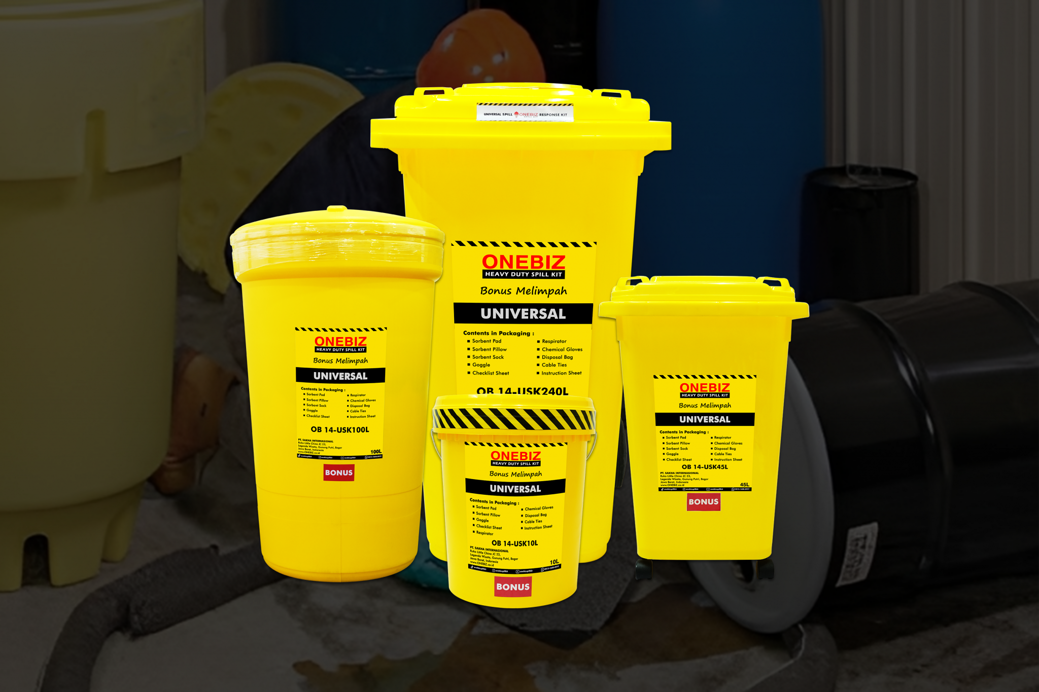 Universal Spill Kit Archives - Spill Kit.id